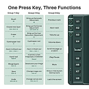 2023 HUION Inspiroy 2 Medium Drawing Tablet with Scroll Wheel 8 Customized Keys Battery-Free Stylus for Digital Art, Design, Sketch, 9x5inch Graphics Tablet Works with Mac, PC & Mobile, Green