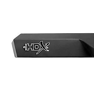 Westin 56-13295 HDX Drop Nerf Step Bars fits 2007-2018 Wrangler JK Unlimited 4dr Textured Black 1 Pair