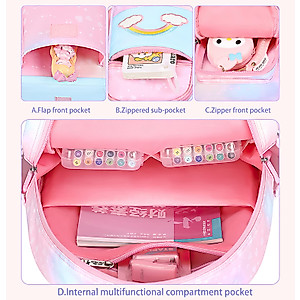 Aeafvot Cute Backpack Travel Backpacks Bookbag for Women & Men Boys Girls School College Students Backpack Durable Water Resistant Blue Large