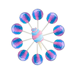 10ct. Cotton Candy Lollipop Bag (Cotton Candy)