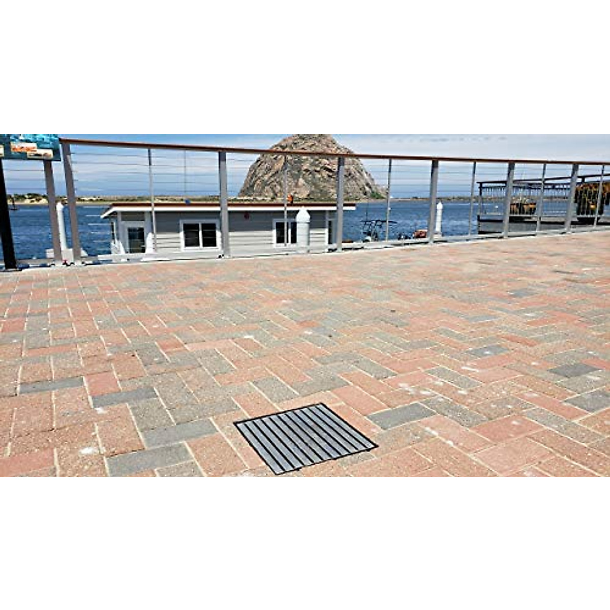 Vodaland - 16x16 Inch Catch Basin. PPE Plastic with 100% Stainless Steel - ADA/Heel Proof Grate and Sediment Basket Included.