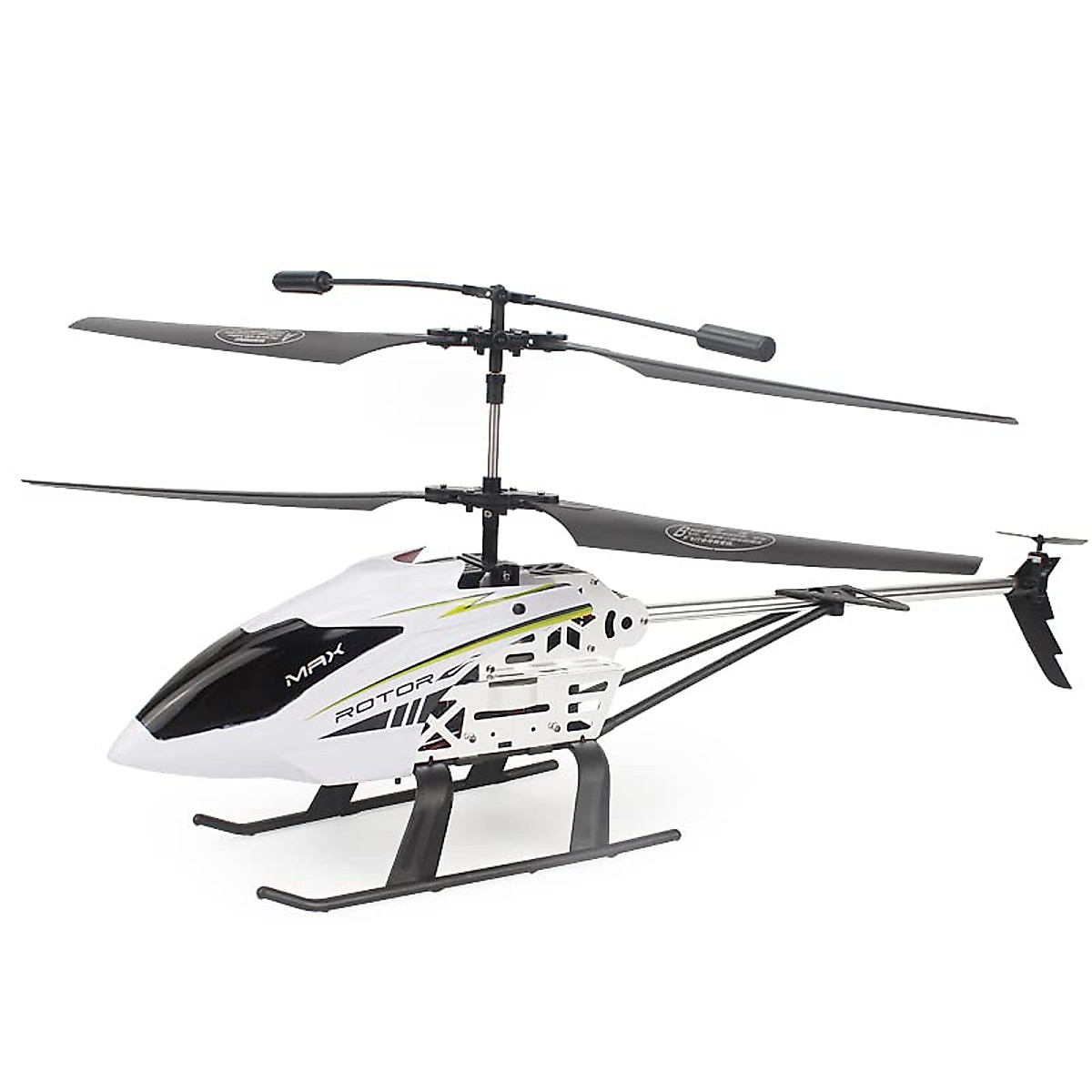Remote Control Helicopter, 528 Aircraft with Altitude Hold, One Key take Off/Landing, 3.5 Channel, Gyro Stabilizer and High &Low Speed, LED Light for Indoor to Fly for Kids and Beginners (Bule)
