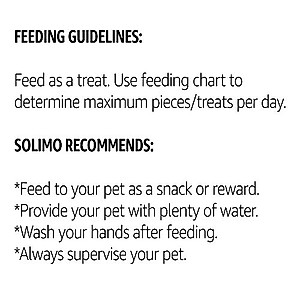 Amazon Brand - Solimo Sweet Potato & Chicken Jerky Dog Treats, 2 pounds