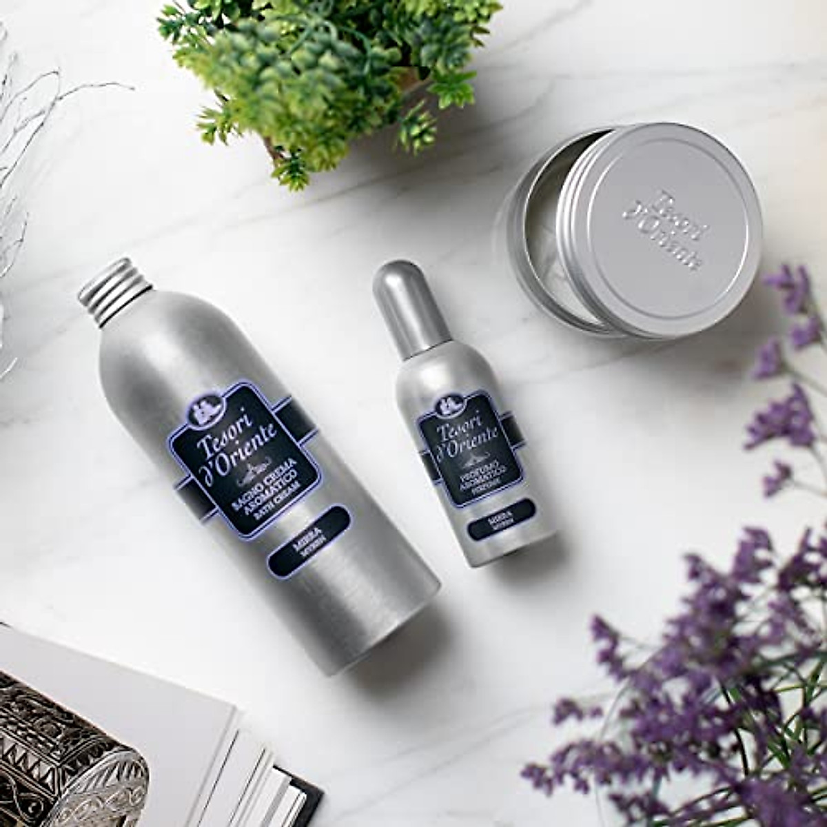 Tesori d'Oriente Perfumes for Women, Eau De Toilette, Women’s Fragrances, Elegant Fragrance (White Musk)