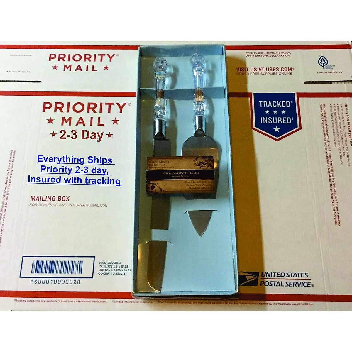 Firefighter Maltese Cross Cake Knife/Server Set Personalize with Names and Date