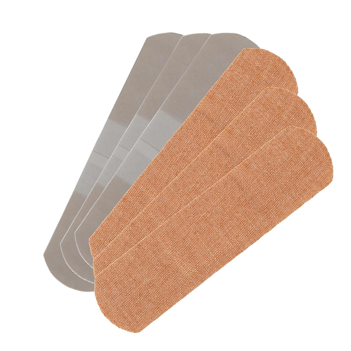 200 Fabric Flexible Adhesive Bandage Strips - 3" x 3/4" Breathable Bandages with Non-Stick Pad - Latex Free for First Aid Kit Wound Care and Protection (2 packs of 100)