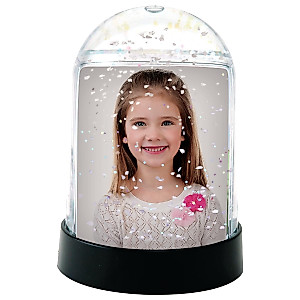 Neil Enterprises Inc. 2" x 2.875" Vertical Clear Photo Snow Globe