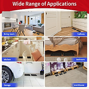 LULUCATCH Mouse & Insect Glue Traps, 12 Pack Adhesive Glue Traps, Pre-Baited Glue Boards Non-Toxic Bulk Mouse Traps Indoor for Mole, Cockroach, Flea, Insects, Rodent, Bug, Pet Safe for House & Garage