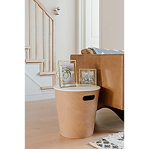 Umbra Prisma Picture Frame, 8x10 Photo Display for Desk or Wall, Brass