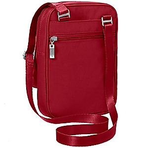 Baggallini Women's Rfid Journey Crossbody, Apple