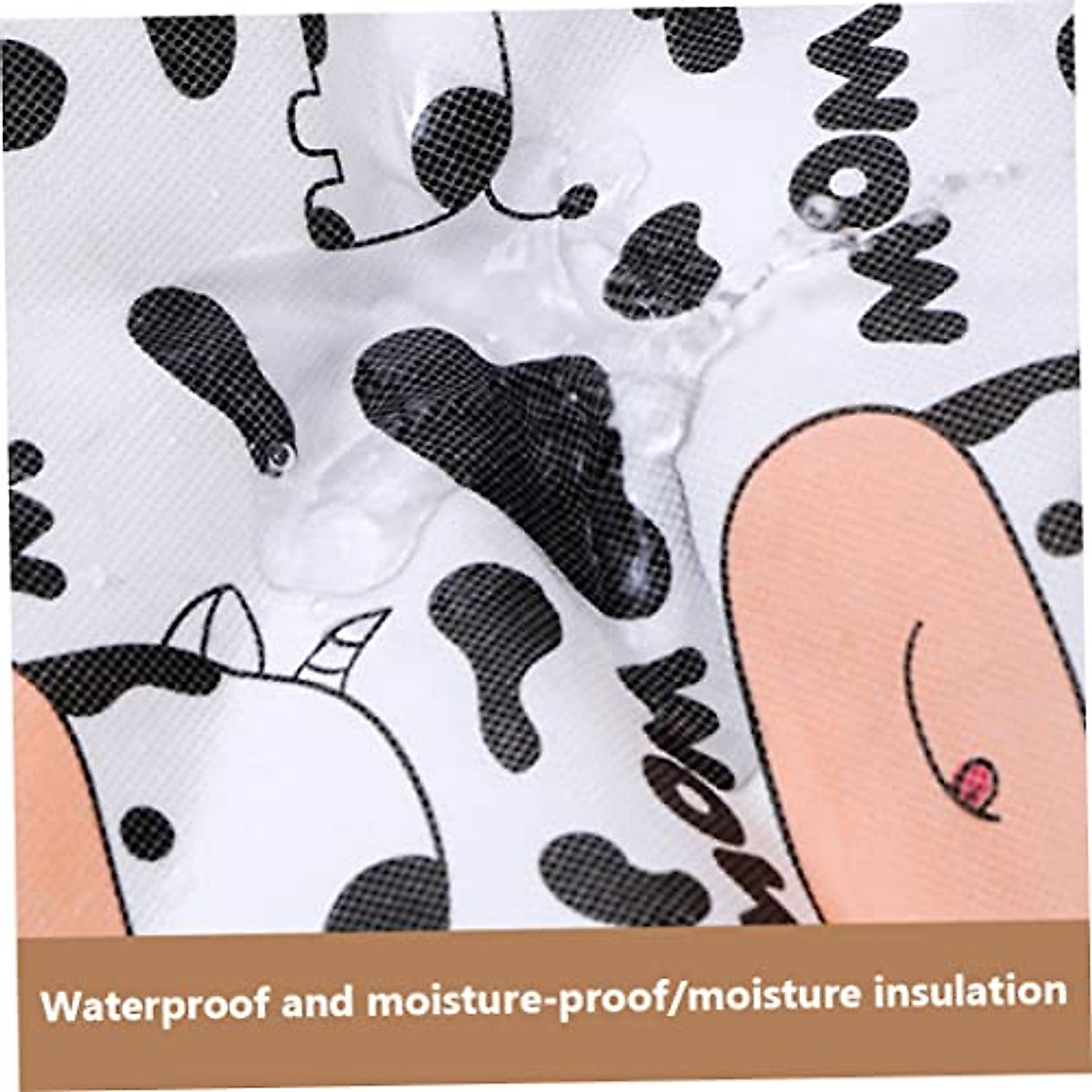 Nirelief Large Storage Bag with Zipper Moving Storage Bag Heavy Duty Clothes Bedding Storage Bag for Moving House Packing Bag for Home Travel M 52 * 17 * 40cm.