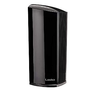 Lasko LP450 Premium HEPA Tower Air Purifier for Home with DreamMode and Timer – True HEPA Filtration Removes 99.97% of Smoke, VOCs, Odors, Pet Dander, Virus Sized Particles, Pollen, Dust and Mold