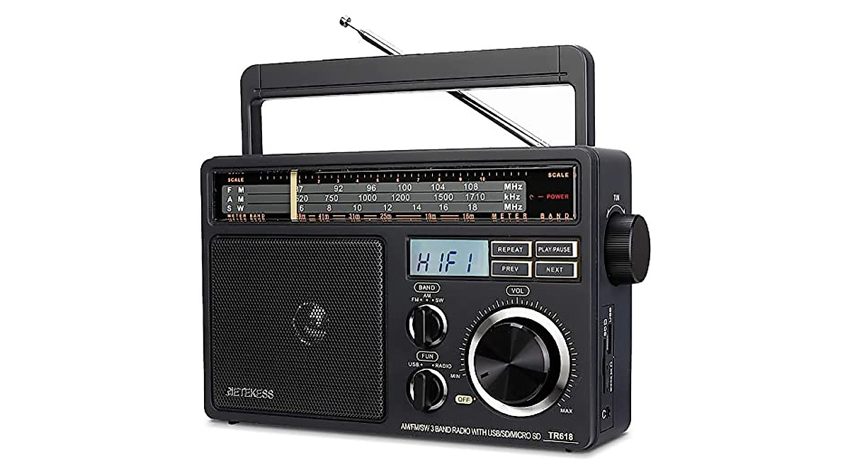 Retekess TR618 AM FM Shortwave Radio - Best Portable Reception