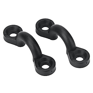 Dilwe Kayak Pad Eyes Set, and High Performance Kayak Replacement Kit Set with Nylon Pad Eyes & Rivets & Screw Nuts for Kayak