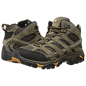 Merrell Men's Moab 2 Vent Mid Hiking Boot, Walnut, 13 M US