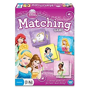 Wonder Forge Disney Princess Matching Game - Fun & Quick Memory Game for Kids | Engaging Toy for Ages 3-5 Years | Features Beloved Disney Princesses | Ideal for Solo or Family Play