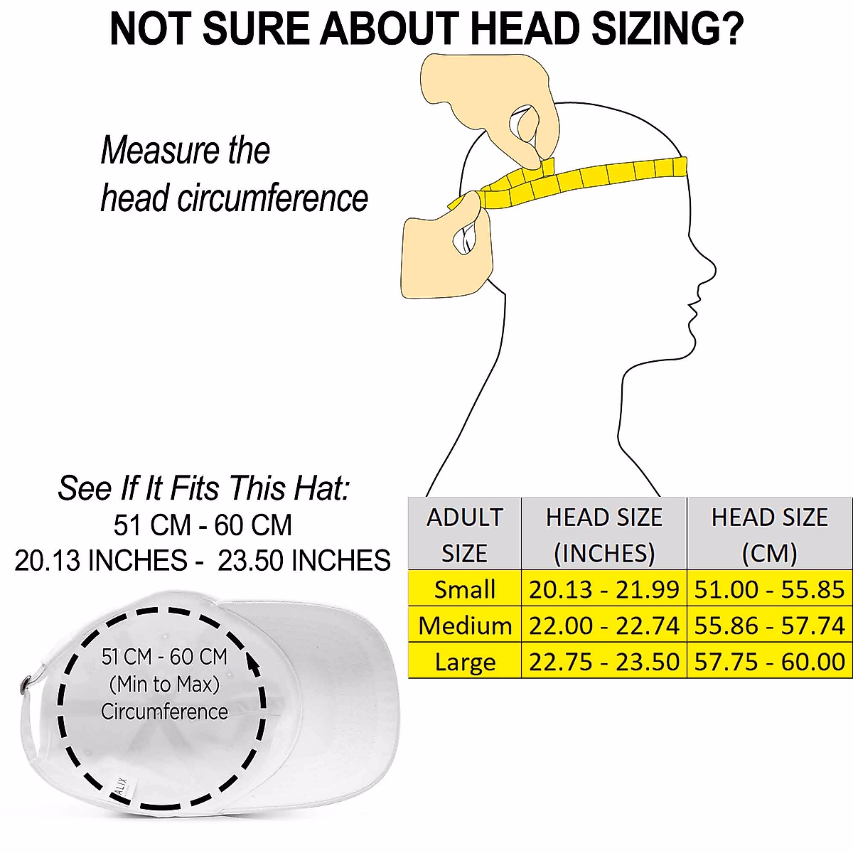 DALIX Bachelorette Party Hats Bride Squad Dad Caps Wedding Bridal Shower White