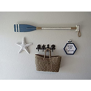 Wallcharmers Rustic Seashell Hooks | Keys, Leashes, & Outdoor Towel Holder