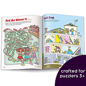 Highlights for Children Amazing Mazes Beginner Maze Books for Kids Ages 3-6, 144 Pages, 2-Pack of Activity Books, Screen Free Fun and Challenging Mazes for Kids
