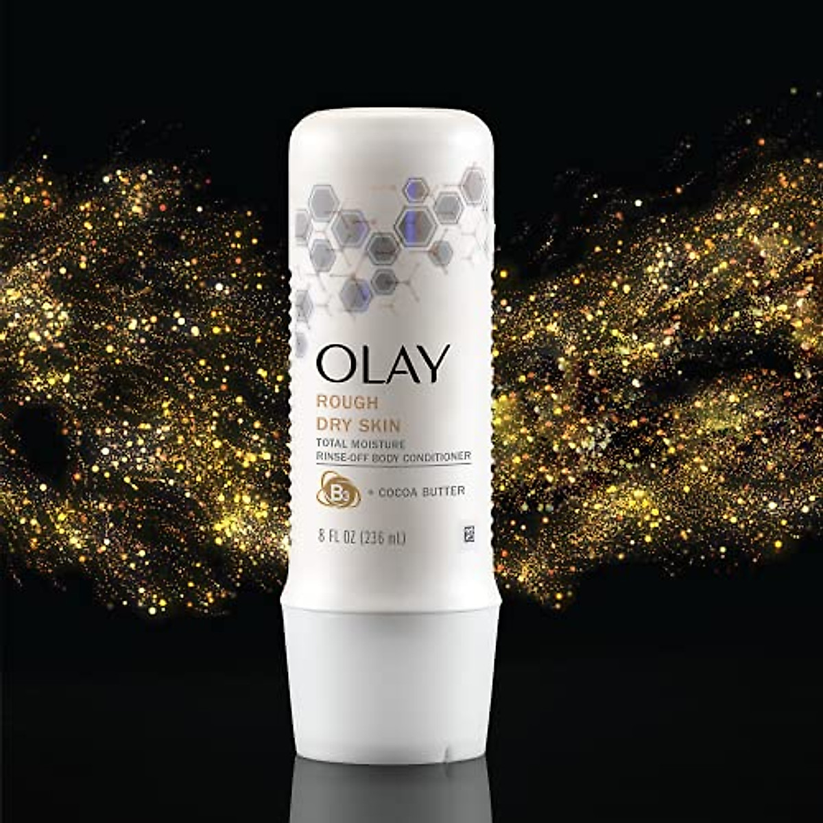 Olay Total Moisture Rinse-off Body Conditioner For Dry Skin with Vitamin B3 Complex and Cocoa Butter, 8 Fluid Ounce (Pack of 6)