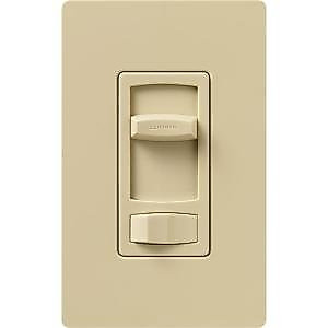 Lutron CTCL-153PDH-IV Skylark Contour 150W Single Pole/3-Way CFL Led Dimmer - Ivory
