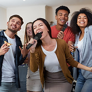 Shure SM57 Pop Filter Mic Foam Cover - SM57 Windscreen Wind Cover Compatible with Shure SM57-LC Microphone Black Noise Cancellation Windsock Cover 2 Pack by WIBOND