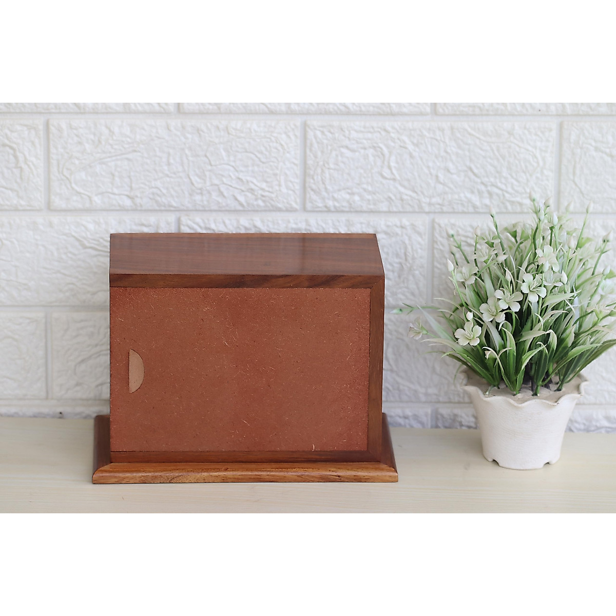 Wooden Photo Urns for Pet Ashes | Wood Cremation Urns | Decorative Urns | Funeral Urns | Handmade Urn for Cat and Dog | Keepsake Urns