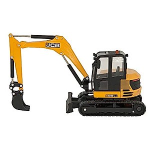 Britains JCB Farm Tomy Toys - Midi Excavator - 1:32 JCB 86C -1 Digger - Collectable Tractor Toy - 1:32 Scale Farm Toys - Suitable for Collectors and Kids - 3 Year Plus