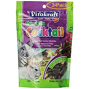Vitakraft Cocktail Chinchilla Treat [Set of 3]