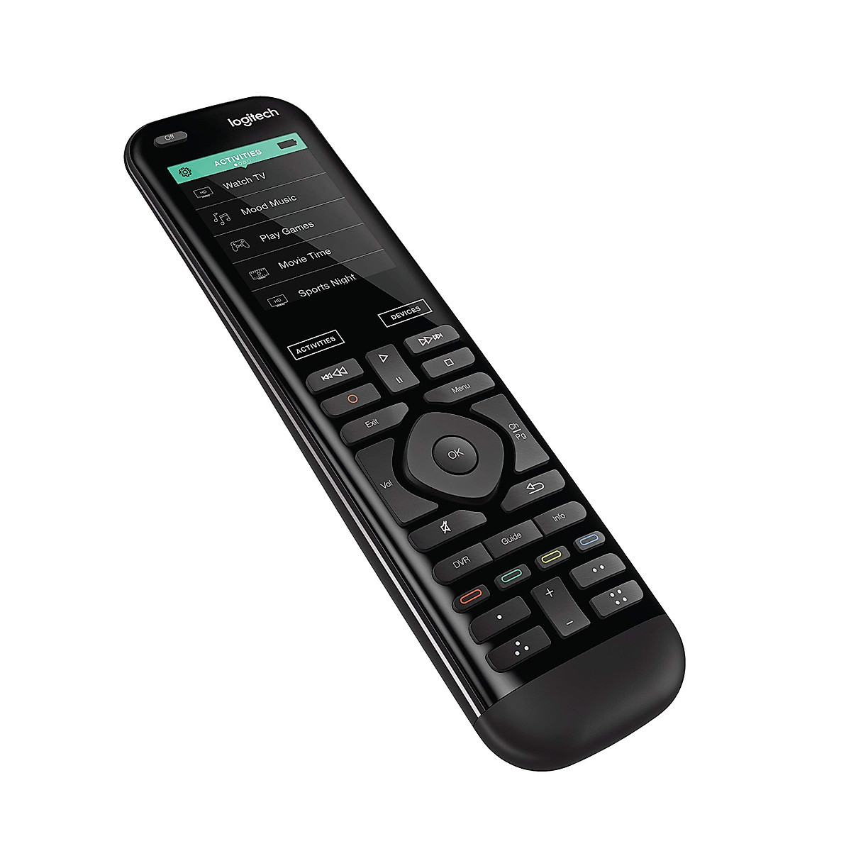 Logitech Harmony 950 Touch IR Remote Control for up to 15 Entertainment Devices (Renewed)