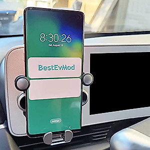 BestEvMod for Ioniq5 Magnet Phone Mount Accessories,Customized Ioniq 5 Phone Holder Mount,Magnetic Gravity Phone Holder Compatible with Hyundai Ioniq 5 2022 2023 Accessories