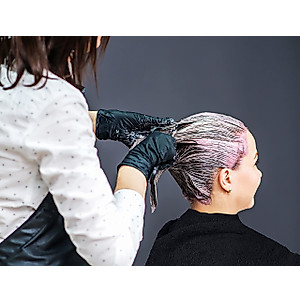 Utopia Towels Cotton Bleach Proof Salon Towels (16x27 inches) - Bleach Safe Gym Hand Towel (24 Pack, Black)