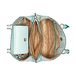 GUESS Alexie Girlfriend Satchel, Aqua Multi Ombre