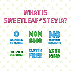 SweetLeaf Sweet Drops Liquid Stevia Sweetener, SteviaClear, 1.7 Ounce (SD-CLR)