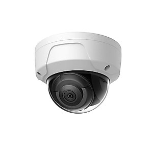 4K PoE Security IP Camera-Compatible with Hikvision DS-2CD2183G2-I UltraHD 8MP Dome IR Night Vision Weatherproof Wide Angle 2.8mmLens SD Card, English Version, Firmware Upgradable