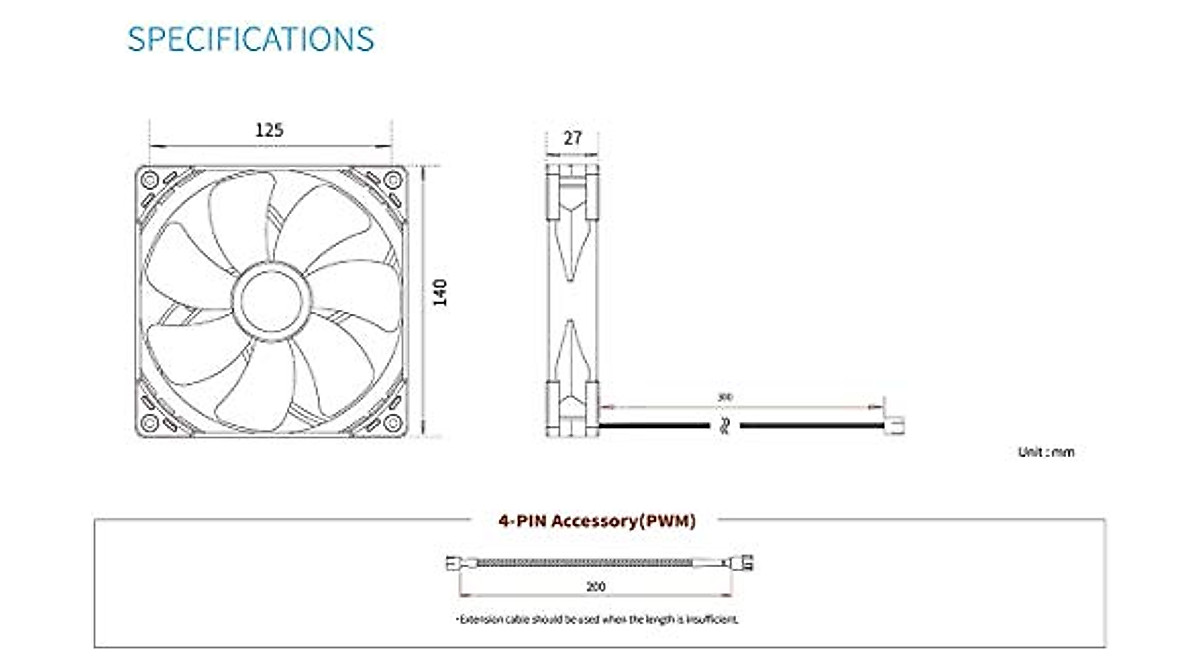 Scythe Kaze Flex 140mm Fan - Silent & Efficient Cooling