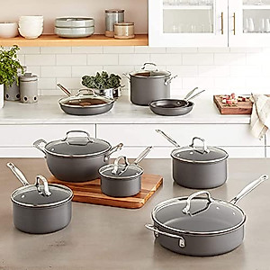Cuisinart Chef's Classic Non-Stick Hard Anodized, 17-Piece, Cookware Set