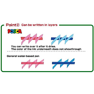 Posca Paint Marker Pen (PC-5M) 29 Colors Full Set with Original Box Japan Import