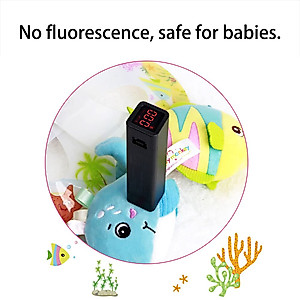 D-KINGCHY Baby Car Seat Toys, Clip on Stroller Toy, Soft Crib Toy, Hanging Plush Rattle Toys for Newborn Infant 0-3 Years Old (Ocean Series)