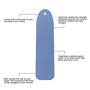 LXLOTUS The Grip Booster - Made in America - Open Any Jar or Lid - Military-Grade Neoprene - Tested to Double Your Grip Strength - For Weak Hands, Seniors, Arthritis - USA Made