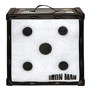 BIGshot Iron Man 18" High Compression Archery Field Point Target - Backyard, Camp and Discharge for Crossbows, Compounds, Traditional Bows and Airbows.