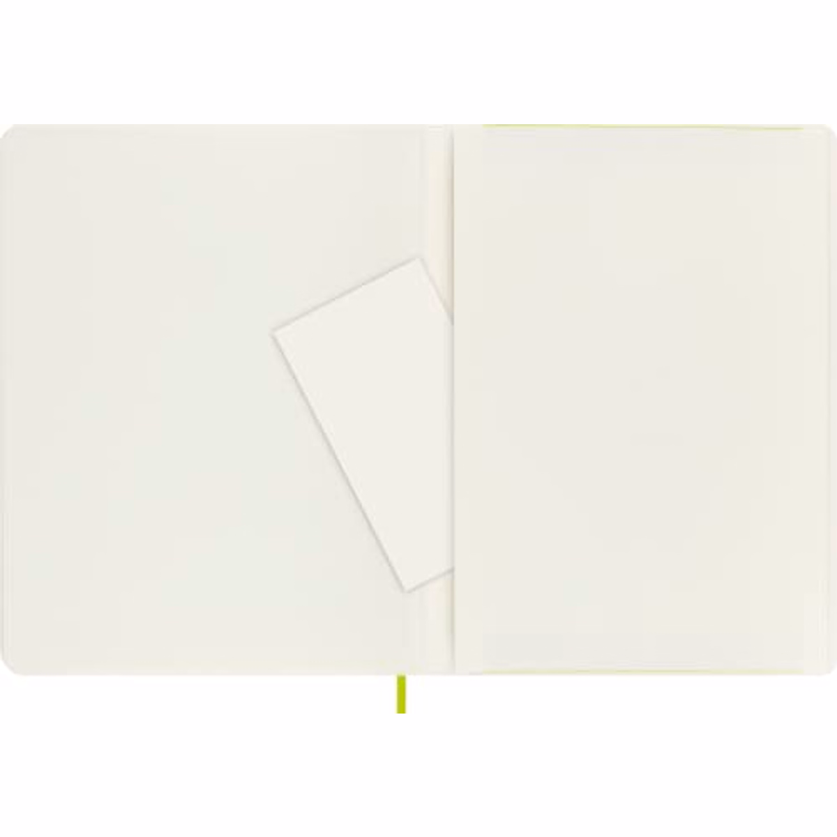Moleskine Classic Notebook, Soft Cover, XL (7.5" x 9.5") Ruled/Lined, Lemon Green, 192 Pages