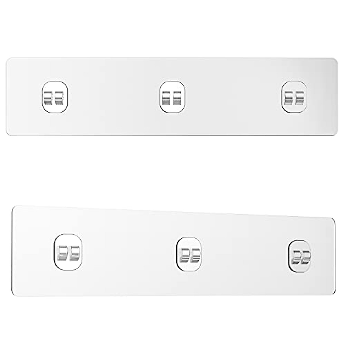 Orimade Adhesive Shower Caddy 2 Pack bundle with Adhesive Hook Sticker 2 Pack