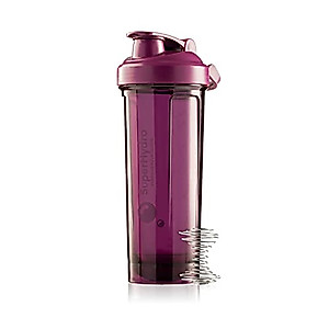 Super Hydro Protein Shaker Bottle [3 PACK] - 28 Oz. BPA-Free Shakers For Protein Shakes, Water Shaker Cup for Gym, Office Travel (Charcoal, Forest, Plum)