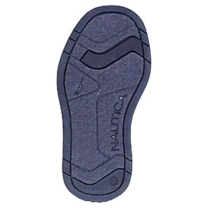 Nautica Kids Boys Loafers Casual One Strap Boat Shoes for Toddler Little Kid-Teton Toddler-Denim Tan Size-5