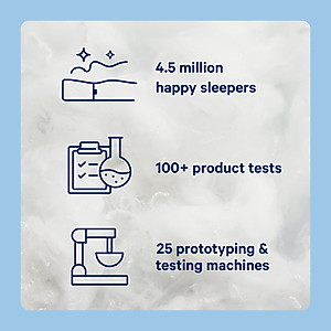 Casper Sleep Original Pillow for Sleeping, King, White