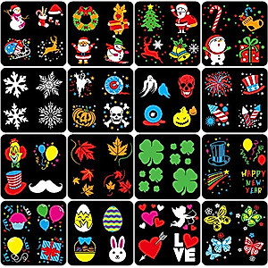 Christmas LED Projector Lights,Holiday Lights Projector,Halloween Projector Lights Outdoor with 16 Slides,Waterproof IP65 Landscape Lamp Projector