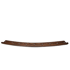 Personalized Engraved Customized Handmade Oak Whiskey Barrel 9 Beer Tap Wall Mountable Display (9 Taps)