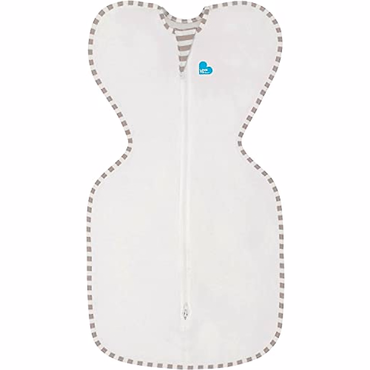 Love To Dream Swaddle UP, Organic, Cream, Medium, 13-19 lbs., Dramatically Better Sleep, Allow Baby to Sleep in Their Preferred arms up Position for self-Soothing, snug fit Calms Startle Reflex
