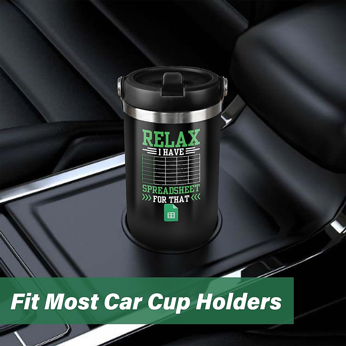 thmasamwr 30oz Excel Tumbler, Spreadsheet Coffee Mug, Relax I Have A Spreadsheet For That Mug for Accountant, CPA, Coworker, Funny Spreadsheet Excel Gifts for Men Women